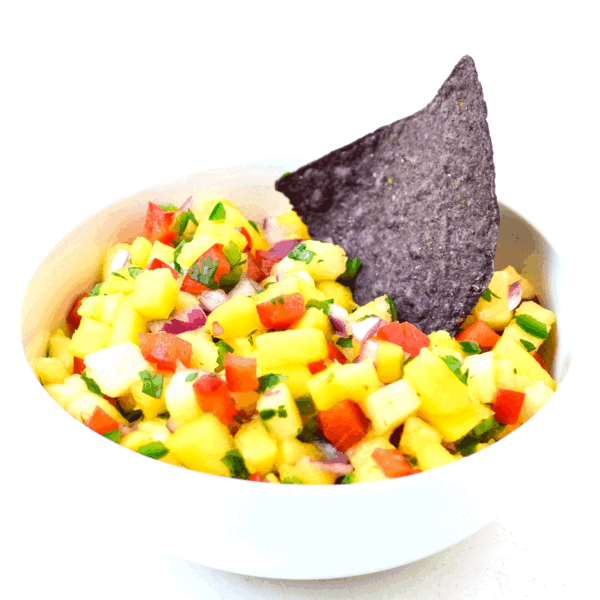 Mango Pineapple Salsa • Tastythin