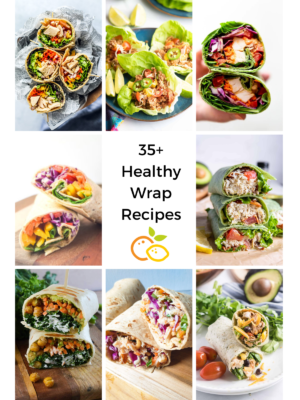 35+ Healthy Wrap Recipes • Tastythin