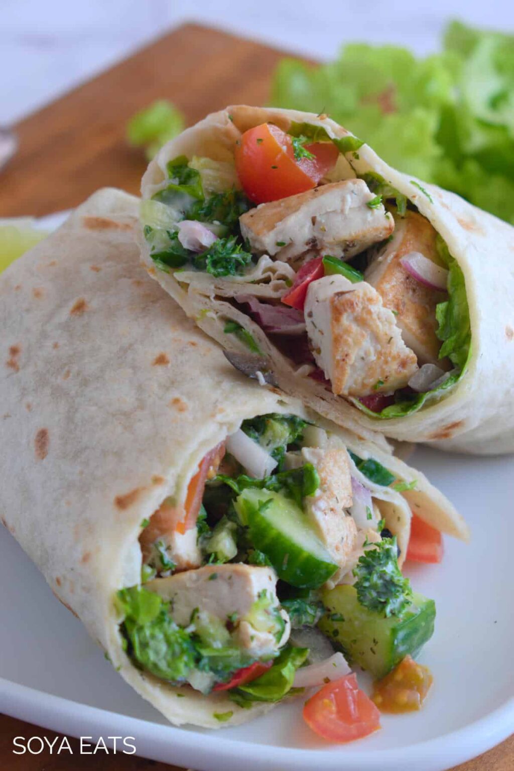 35+ Healthy Wrap Recipes • Tastythin