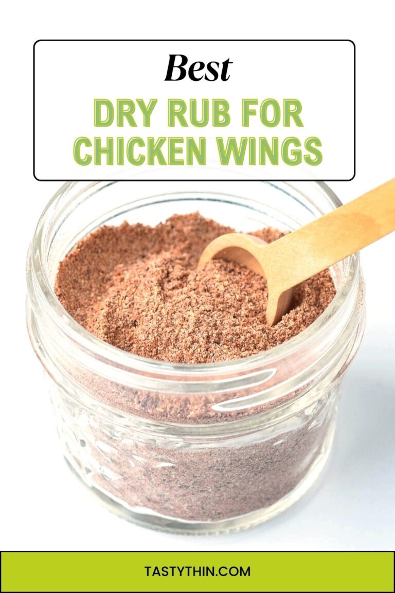 Best Chicken Wing Dry Rub Recipe • Tastythin