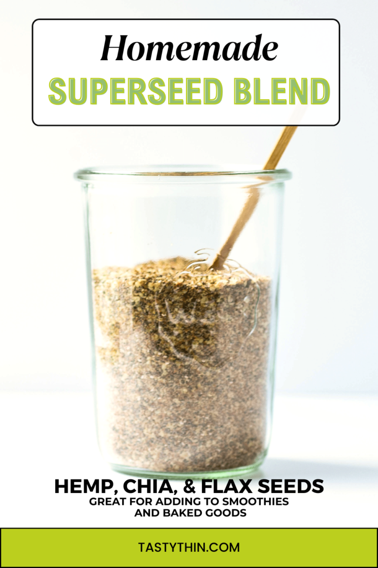 Super Seed Blend Recipe (Hemp Chia Flax) • Tastythin